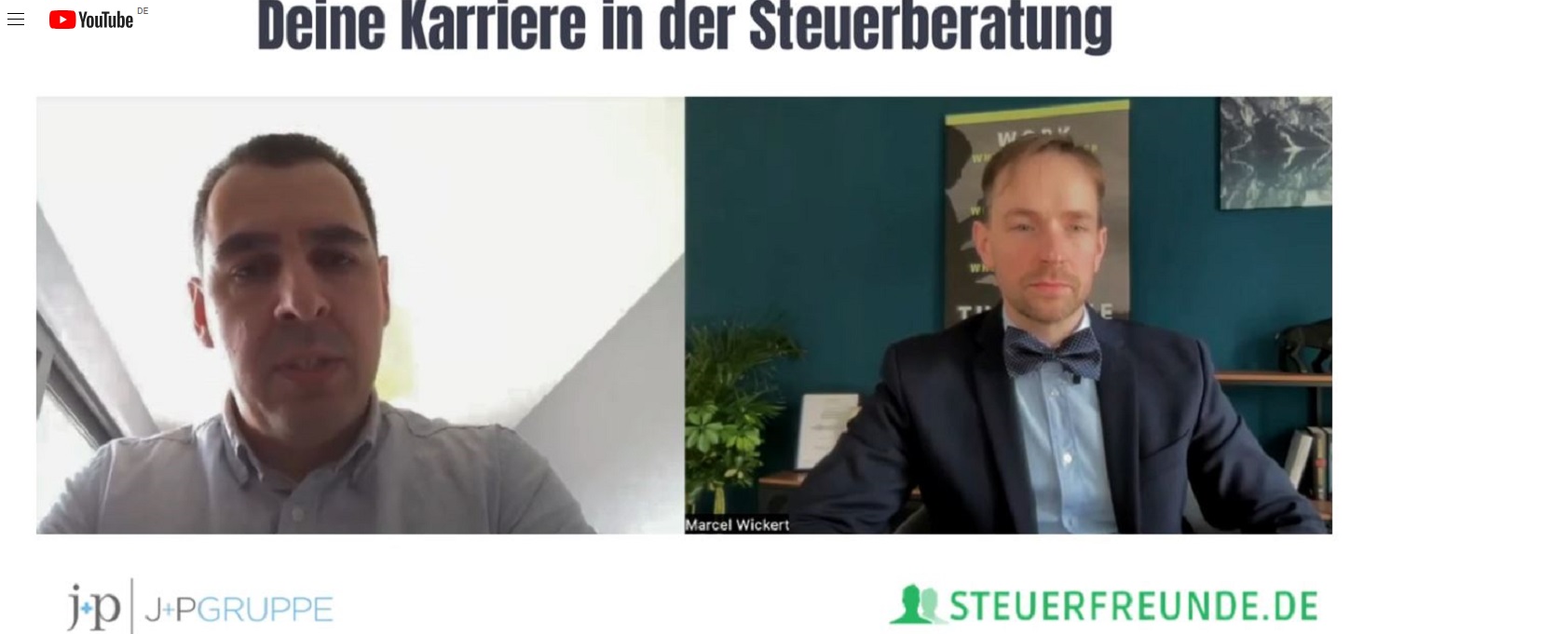 Karriere-Podcast mit Christian Bosch - J+P Gruppe